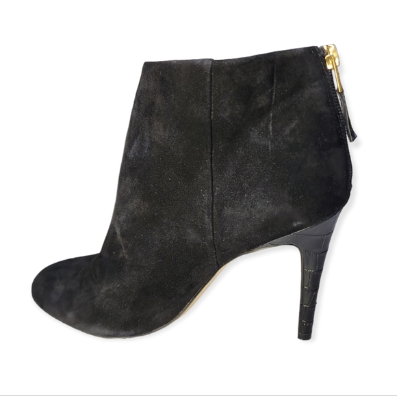 Sam Edelman | Shoes | Sam Edelman Suede Ankle Boots Womens 95 Stiletto ...